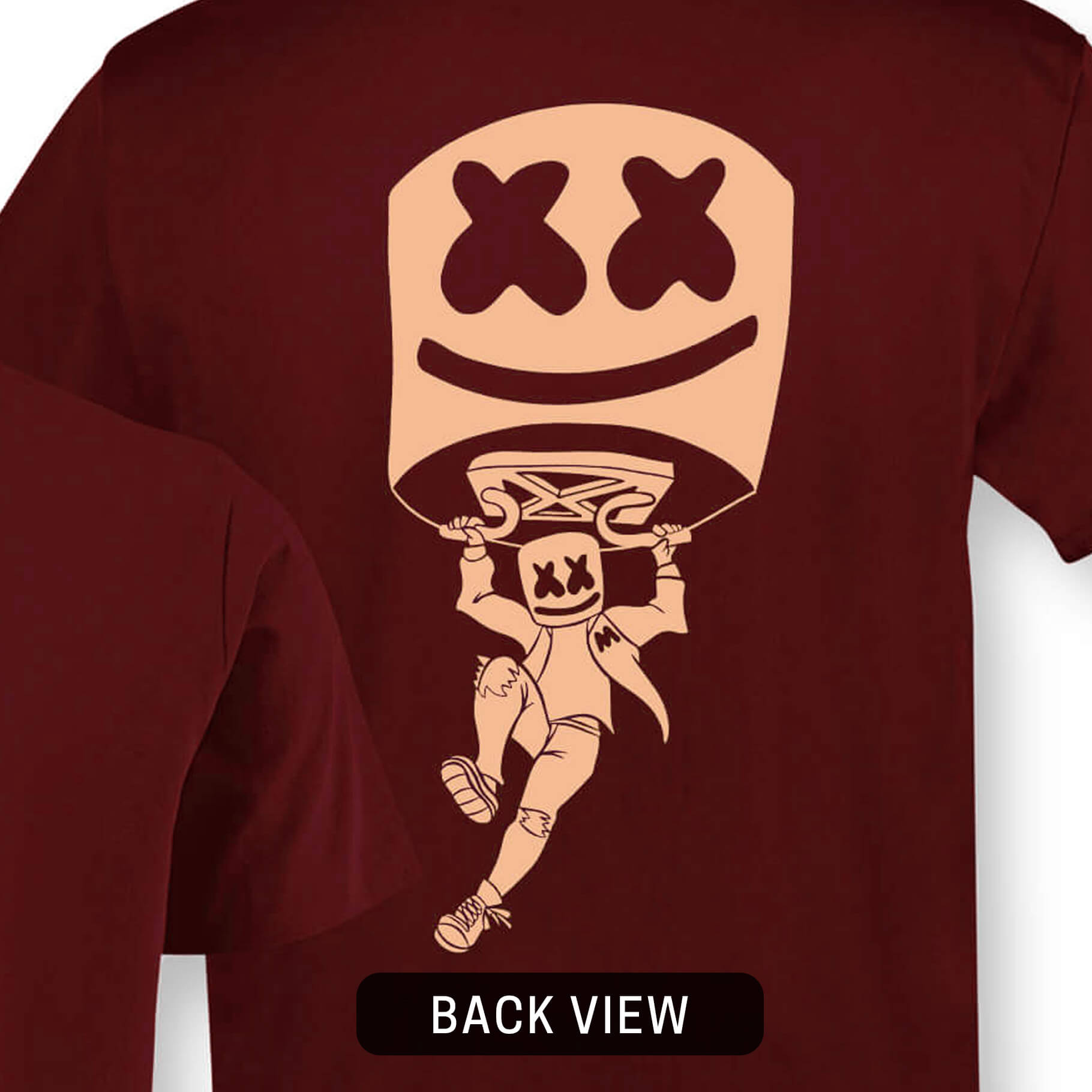 Buy The Flying Marshmello T-Shirt - filmyvastra.com